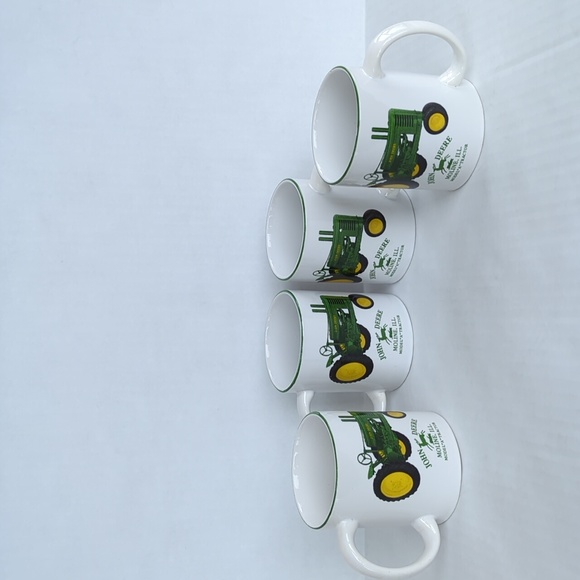 John Deere | Kitchen | John Deere Model A Tractor Coffee Mugs Set Of 4 ...